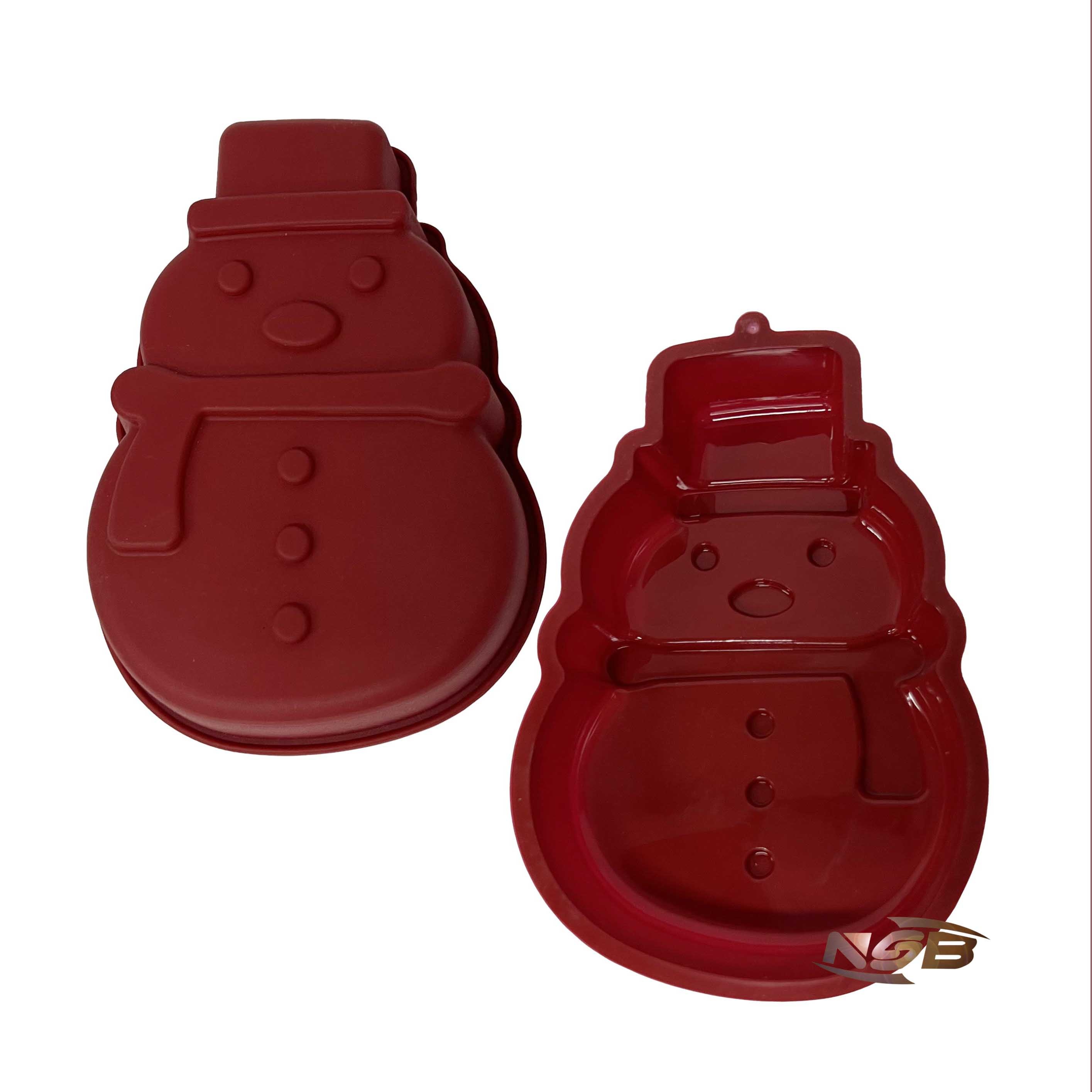Snowman Silicone Cake Baking Mould